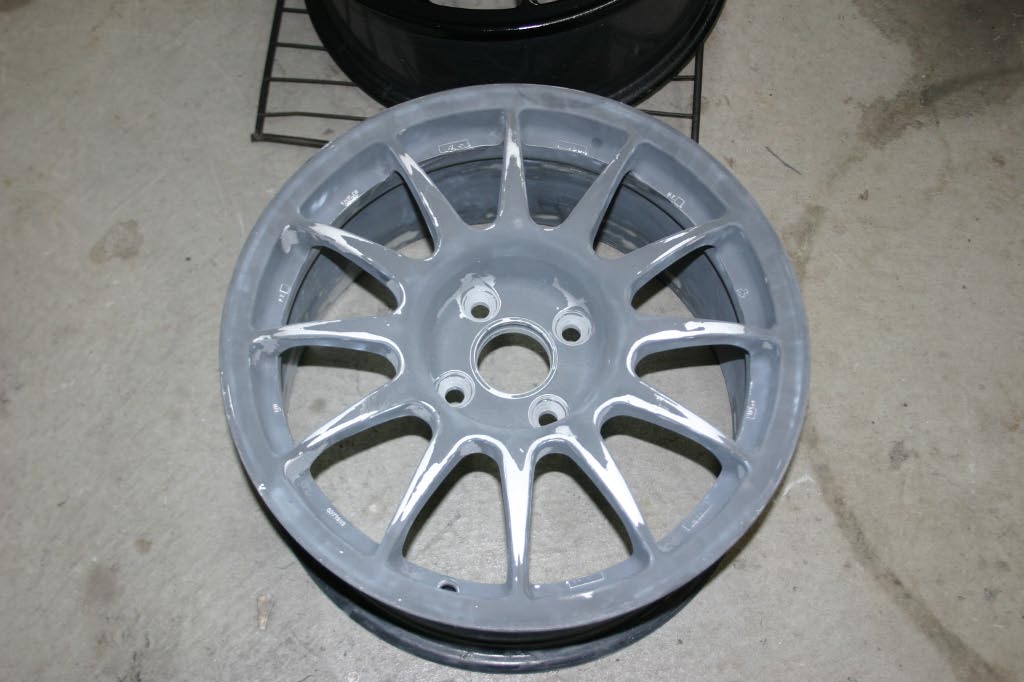 Miata Team Dynamics wheel in super mirror Black.